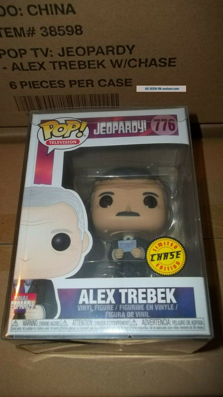 Funko Pop Alex Trebek Chase Figure With Protect Case | #3160095