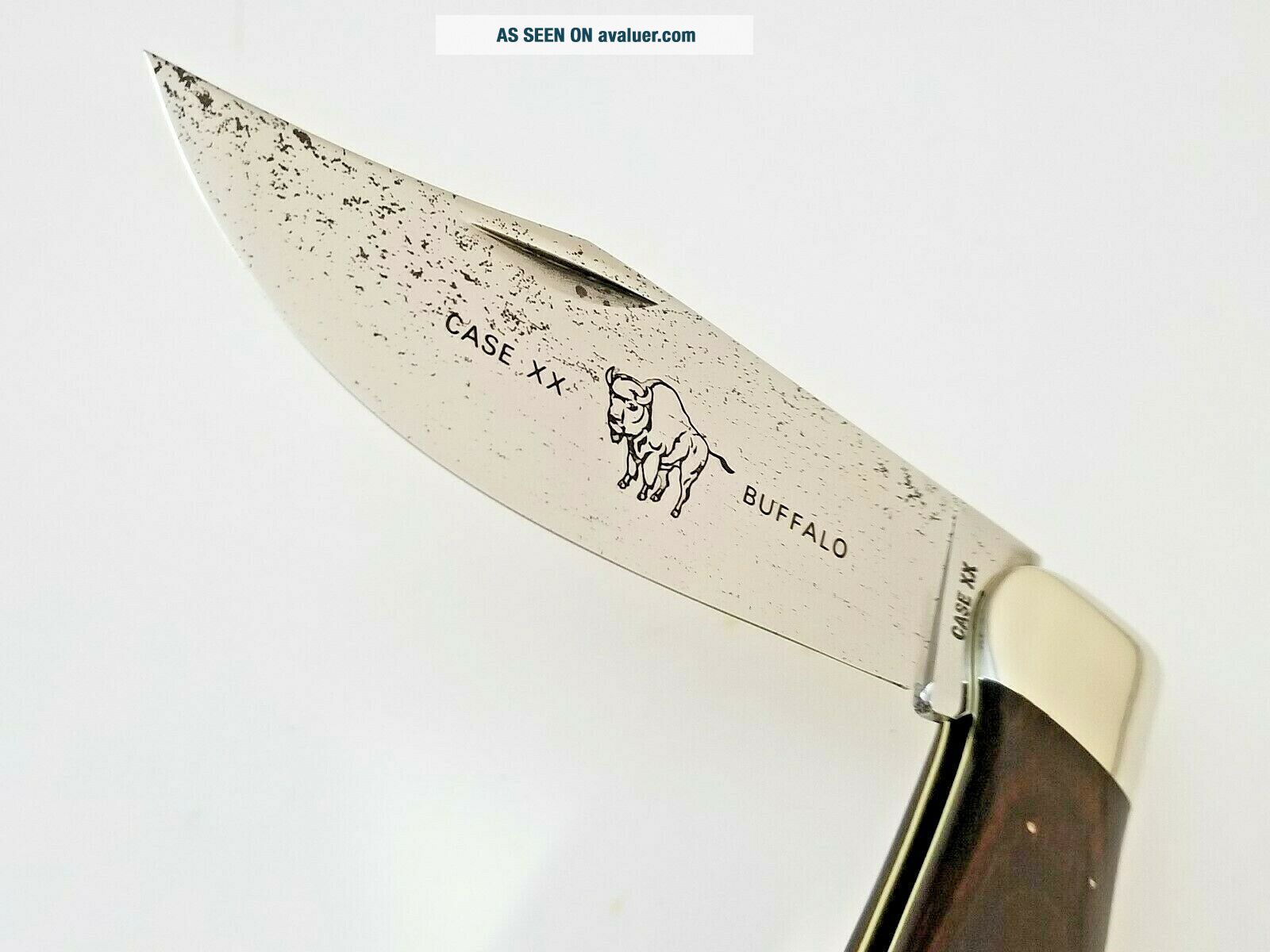 1972 8 Dot Case XX USA Buffalo Clasp Knife 5 1/2 " Pakkawood Handles ...