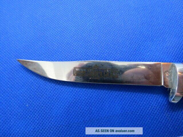 Queen CUTLERY Queen Deer Knife DEEP RED JIG BONE HANDLE MADE IN USA ...