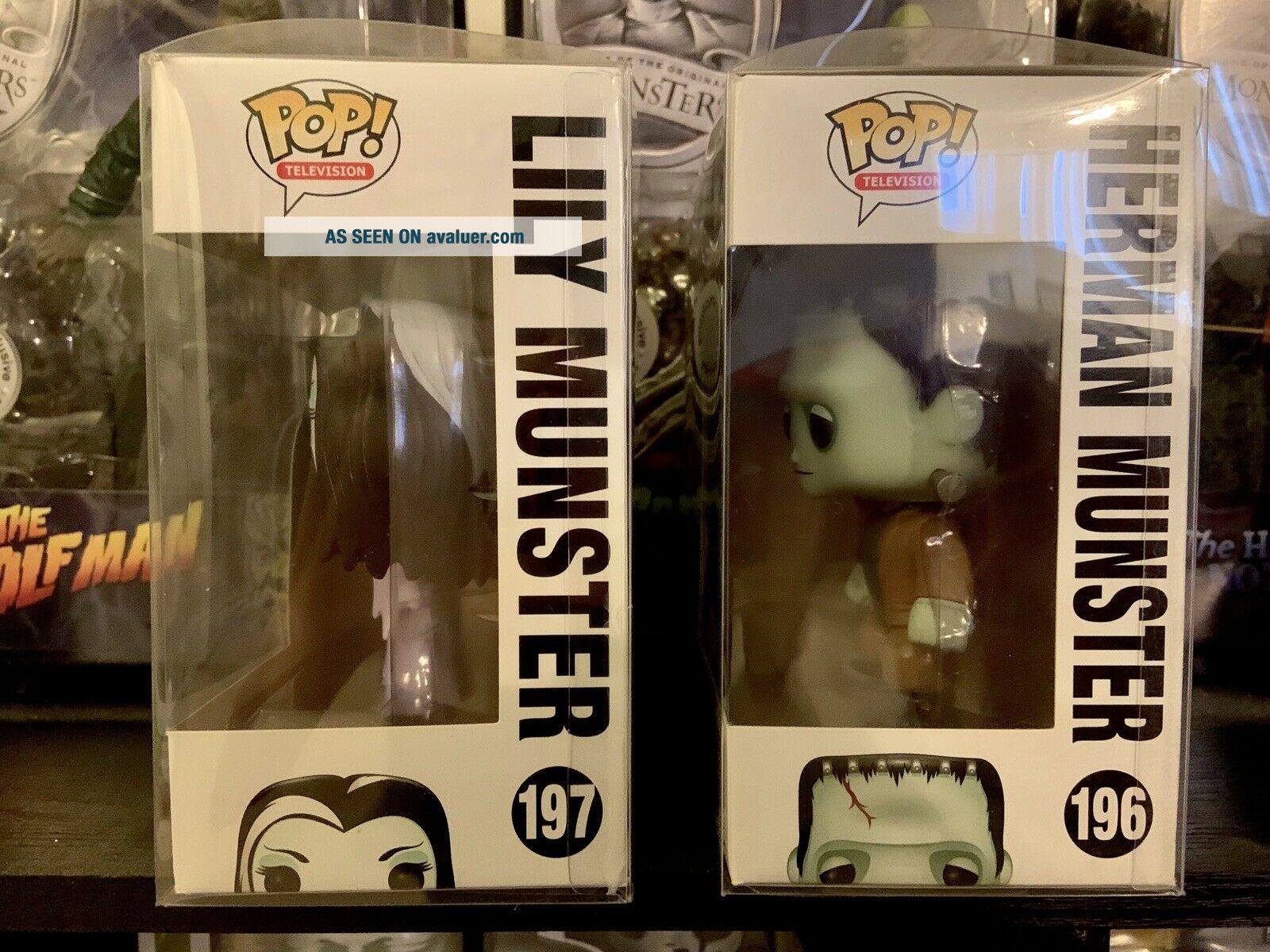 Funko Pop TV The Munsters Lily And Herman Munster Set | #3197899