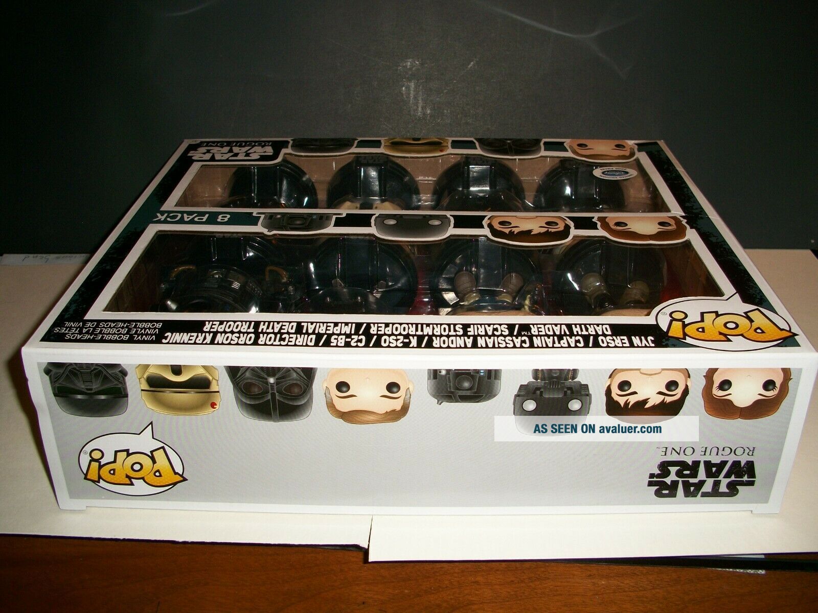 Funko POP Star Wars Rogue One 8 - Pack Disney UK Exclusive Only 3000 ...