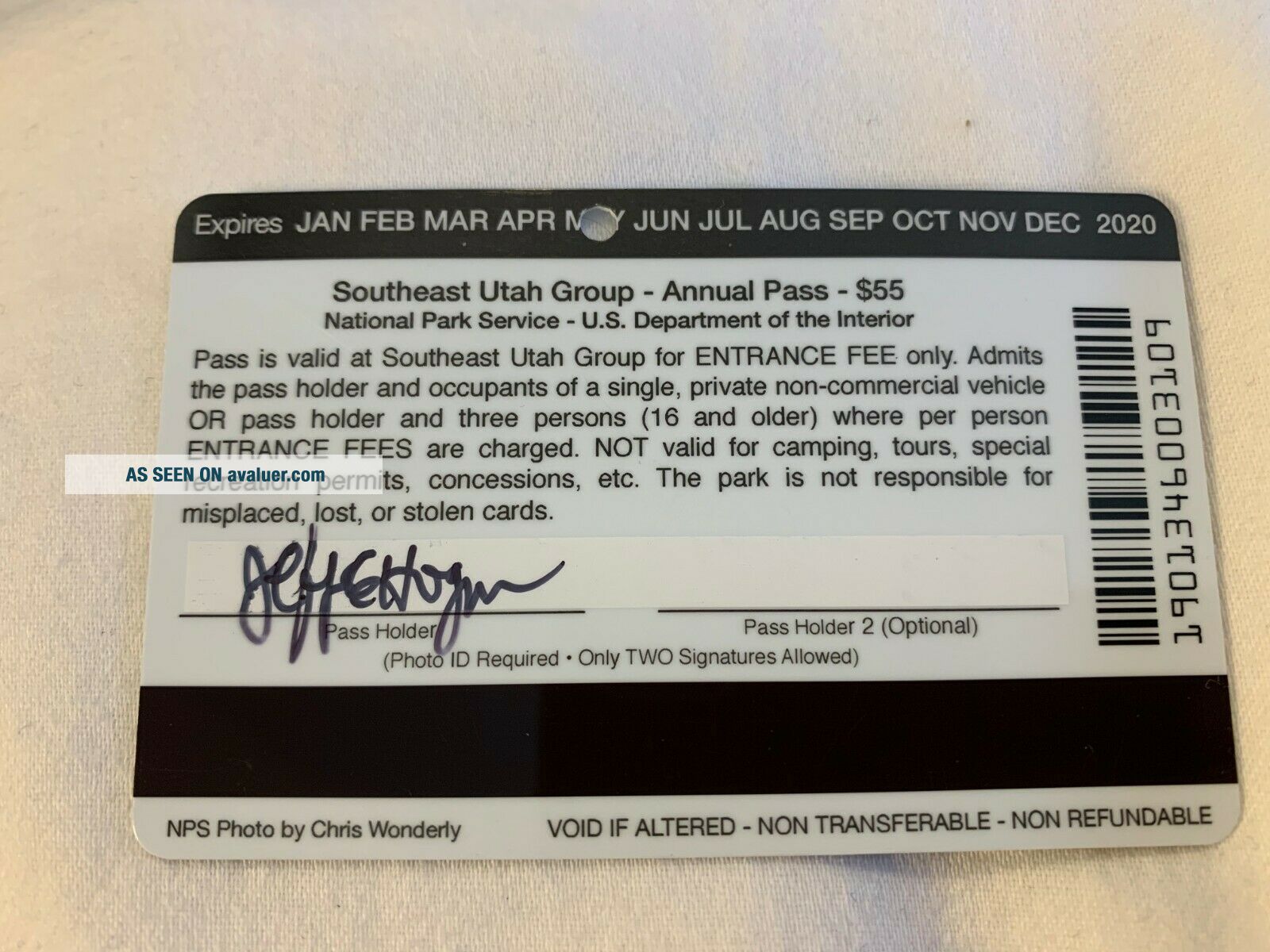 Southeast Utah National Parks 2019 Season/Annual Pass (Arches ...