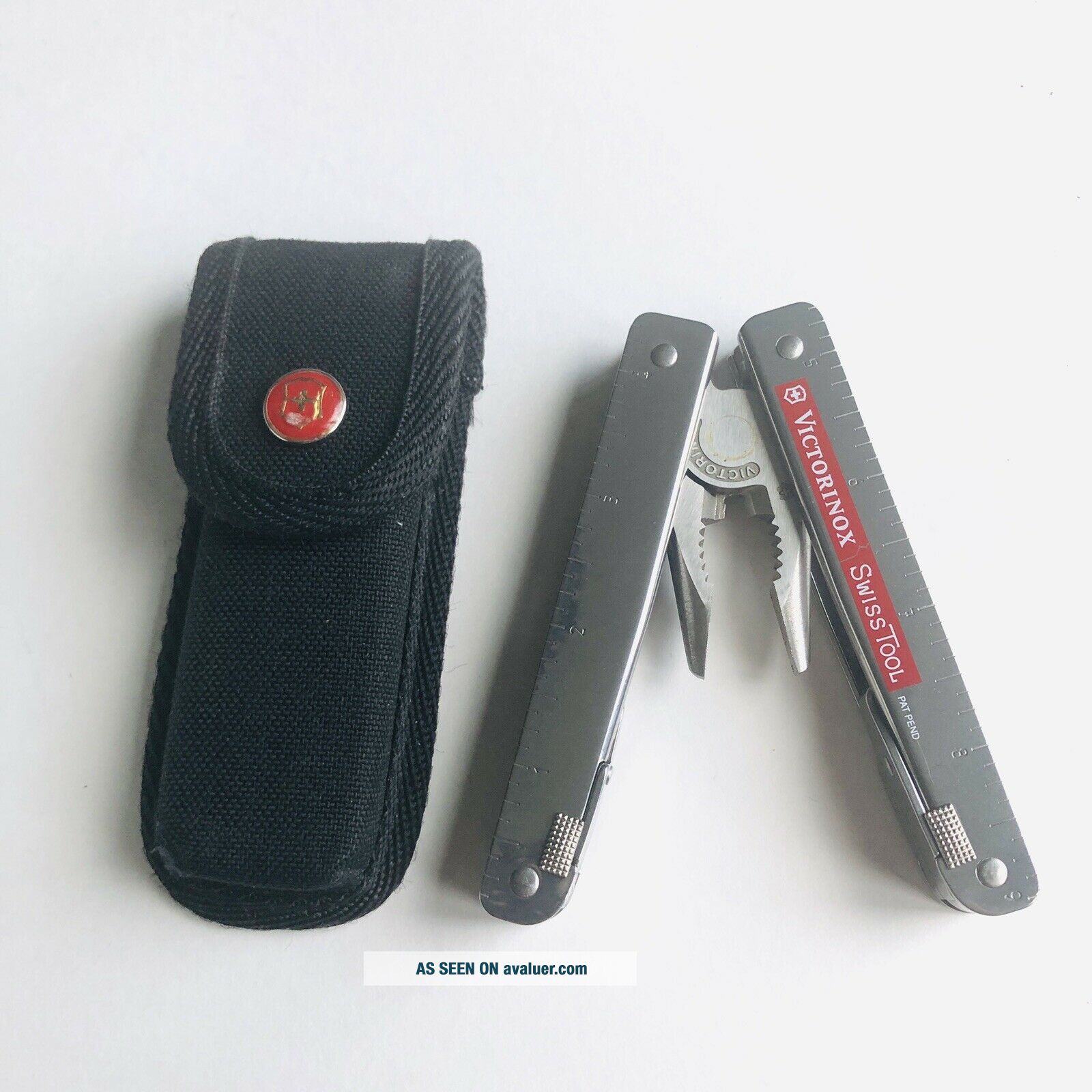 Victorinox Swiss Army Swisstool X Multi Tool With Black Canvas Case ...