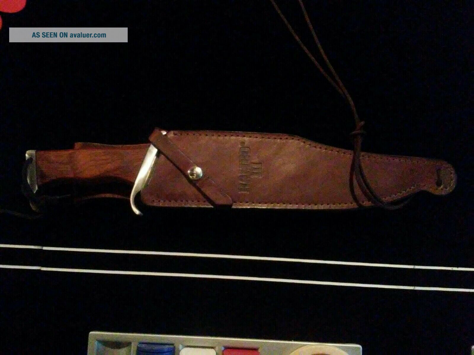 Gil Hibben Rambo III Bowie Knife 11 Inch Blade 16 Inch Total Length ...
