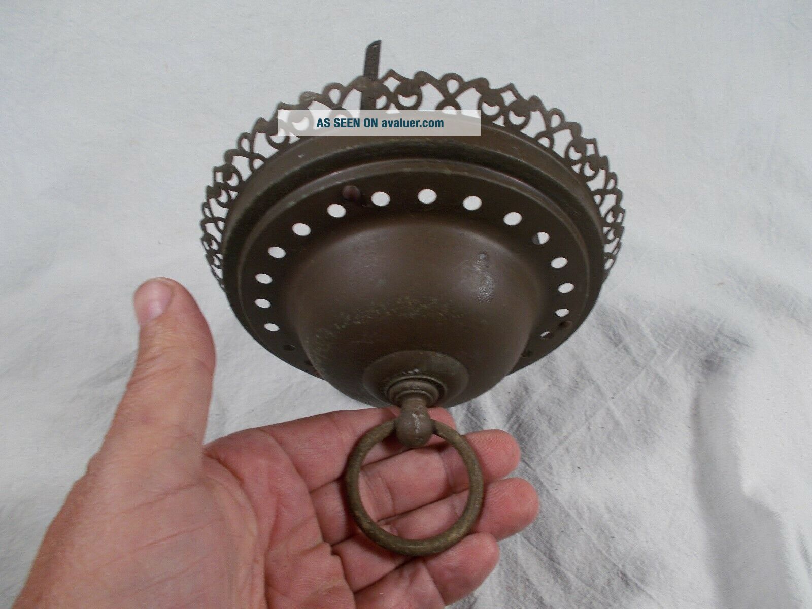 Victorian Oil Lamp Cutout Brass Victorian Hall Lamp Base Oil Lamp ...