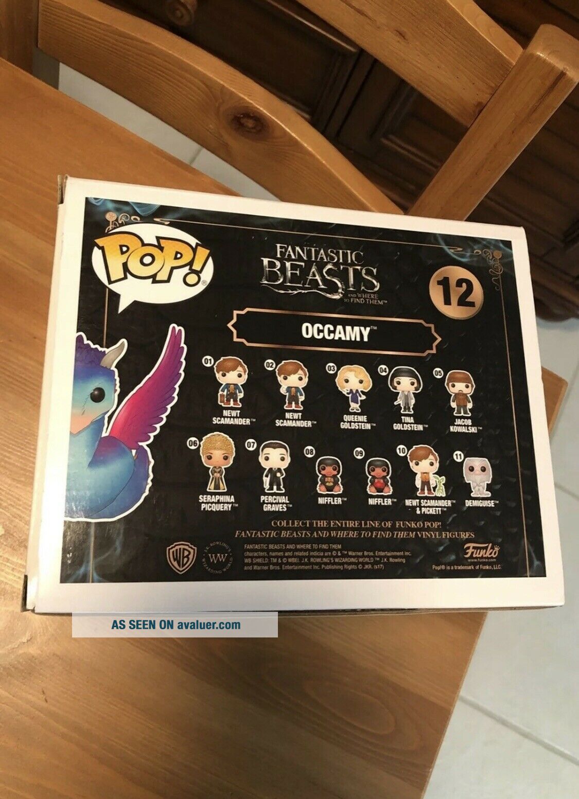 Funko POP Fantastic Beasts 2017 Convention Exclusive OCCAMY Figure SDCC ...