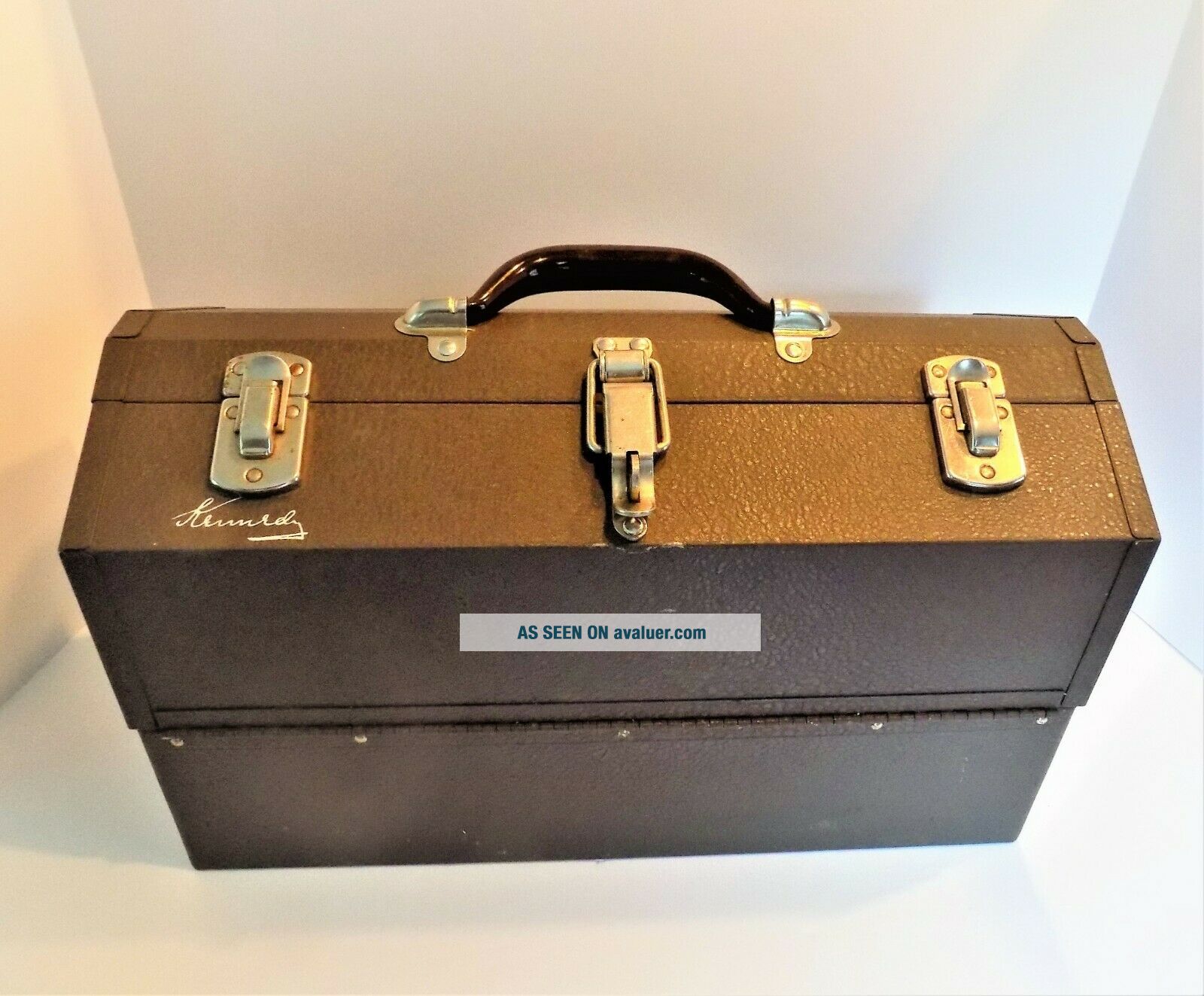 Vintage Kennedy Machinist ' S Toolbox " Kennedy Kits " 1017 Tool Tackle ...