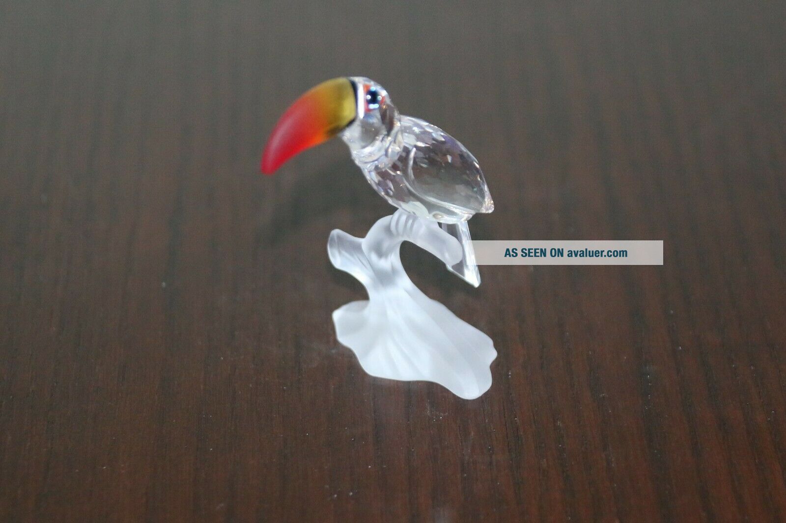 Swarovski Crystal Figurine Toucan Bird Austria 3 1/8 " EUC NO BOX ...