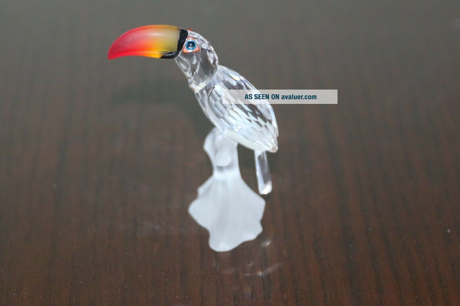 Swarovski Crystal Figurine Toucan Bird Austria 3 1/8 " EUC NO BOX ...