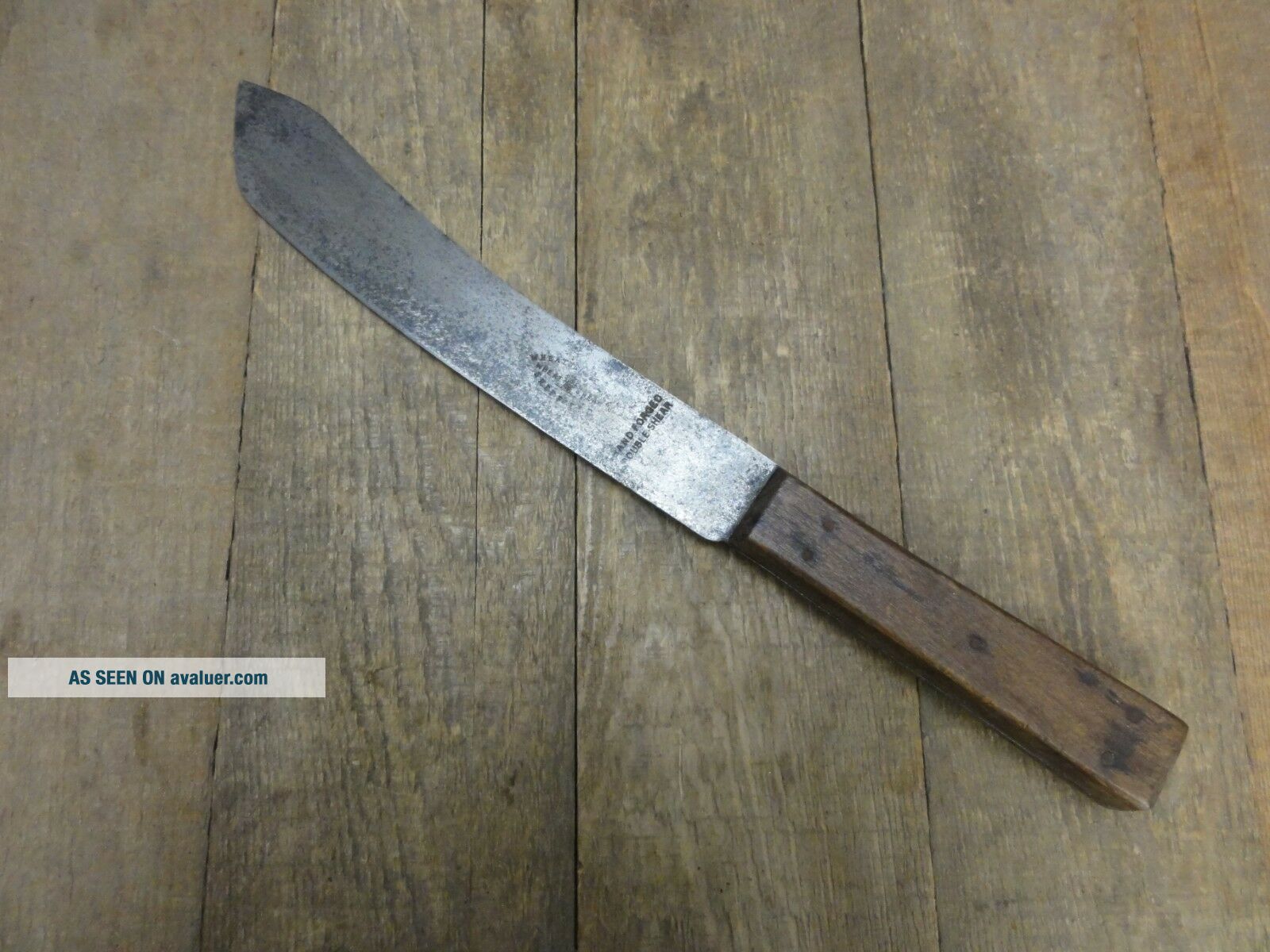 Antique WHEATLEY BROTHERS HAND FORGED Steel Skinning/Fur Trade Hunting ...