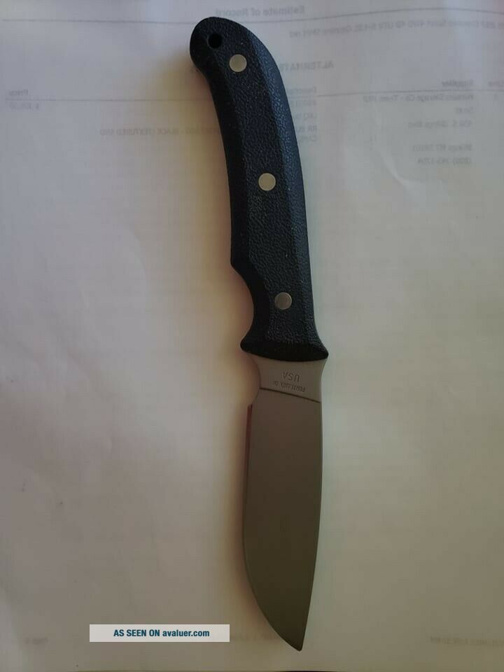 Vintage Gerber Portland Oregon USA 925 Hunting Knife With Sheath | #3249683