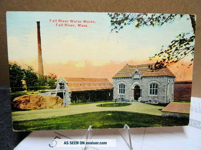 1911 Postcard Fall River Water Fall River Mass MA | #3116199