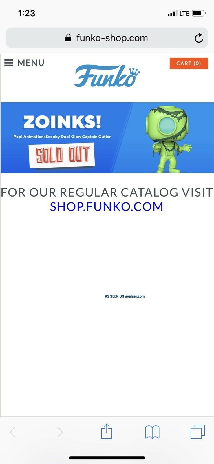 Scooby Doo Funko Pop Captain Cutler Glow In The Dark CONFIRMED ORDER ...