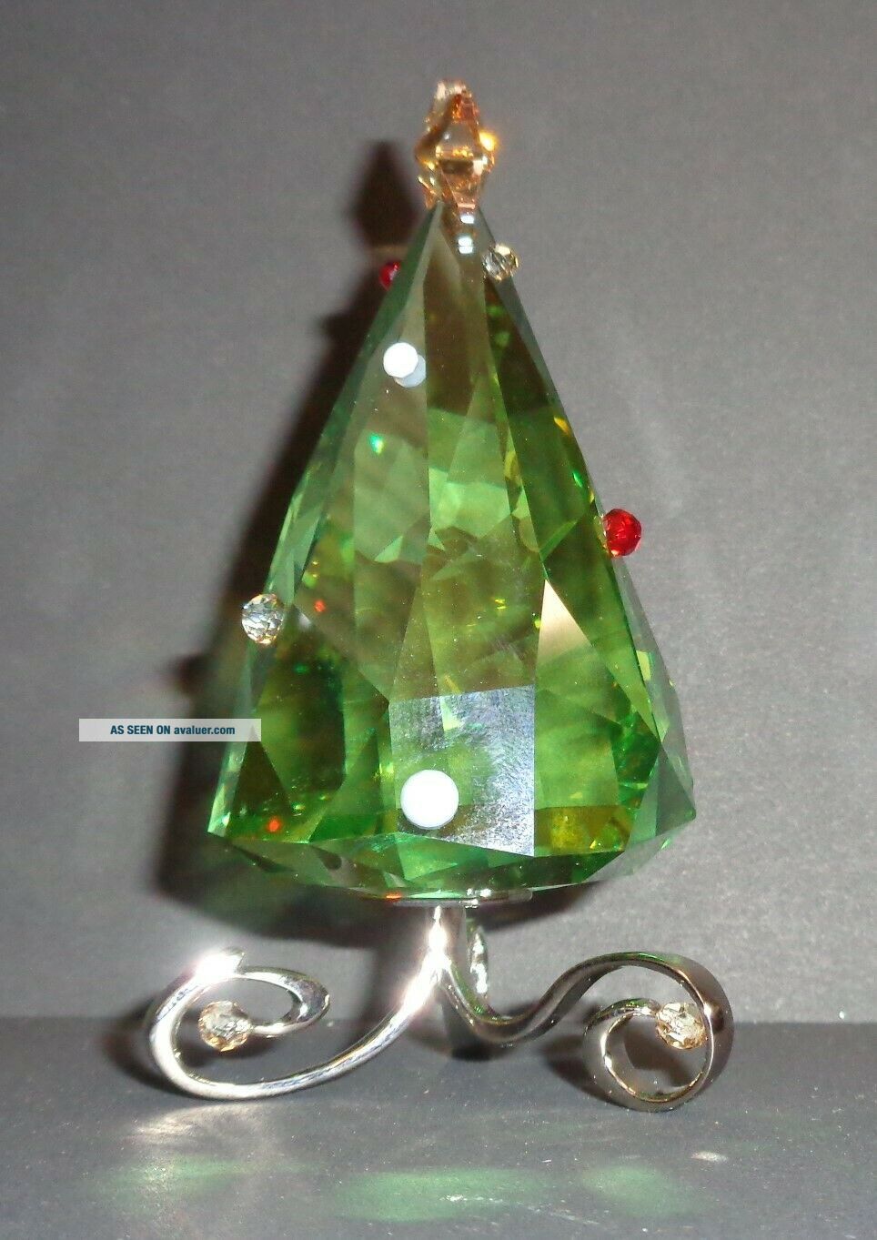 Swarovski Crystal Green Christmas Tree | #3267248