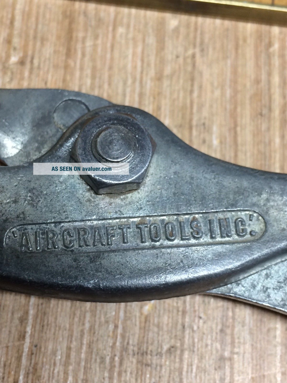 Vintage Aircraft Tools Inc Aeroloy 6 Cleco Hand Pliers | #3225141