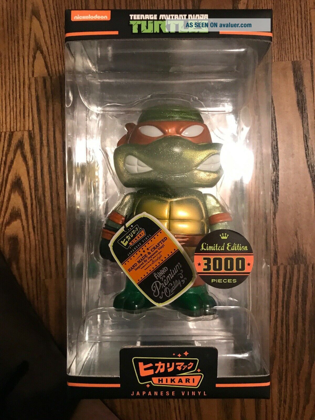COMPLETE SET FUNKO POP HIKARI TMNT LIMITED TEENAGE MUTANT NINJA TURTLES ...