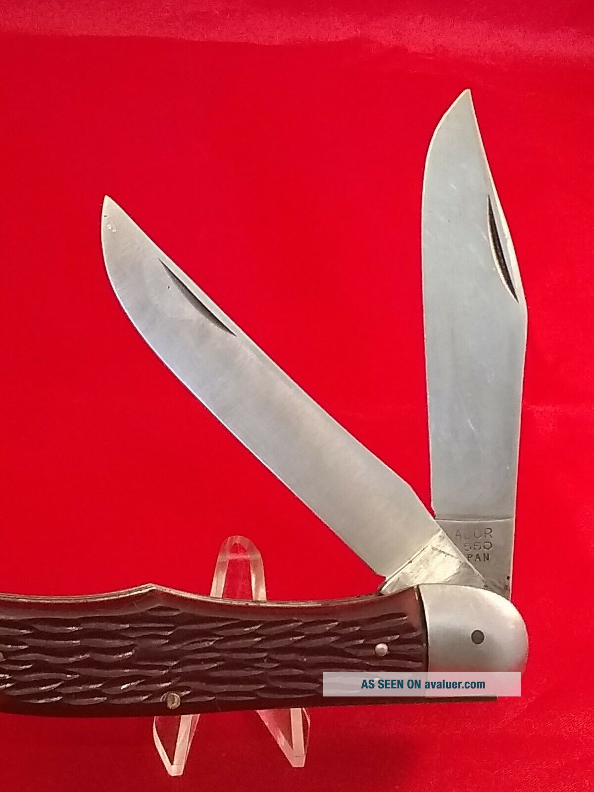 VINTAGE VALOR HUNTER 560 FOLDING POCKET KNIFE MADE IN JAPAN | #3305589