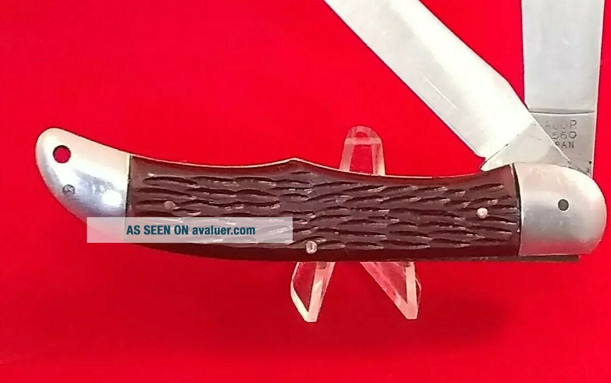 VINTAGE VALOR HUNTER 560 FOLDING POCKET KNIFE MADE IN JAPAN | #3305589