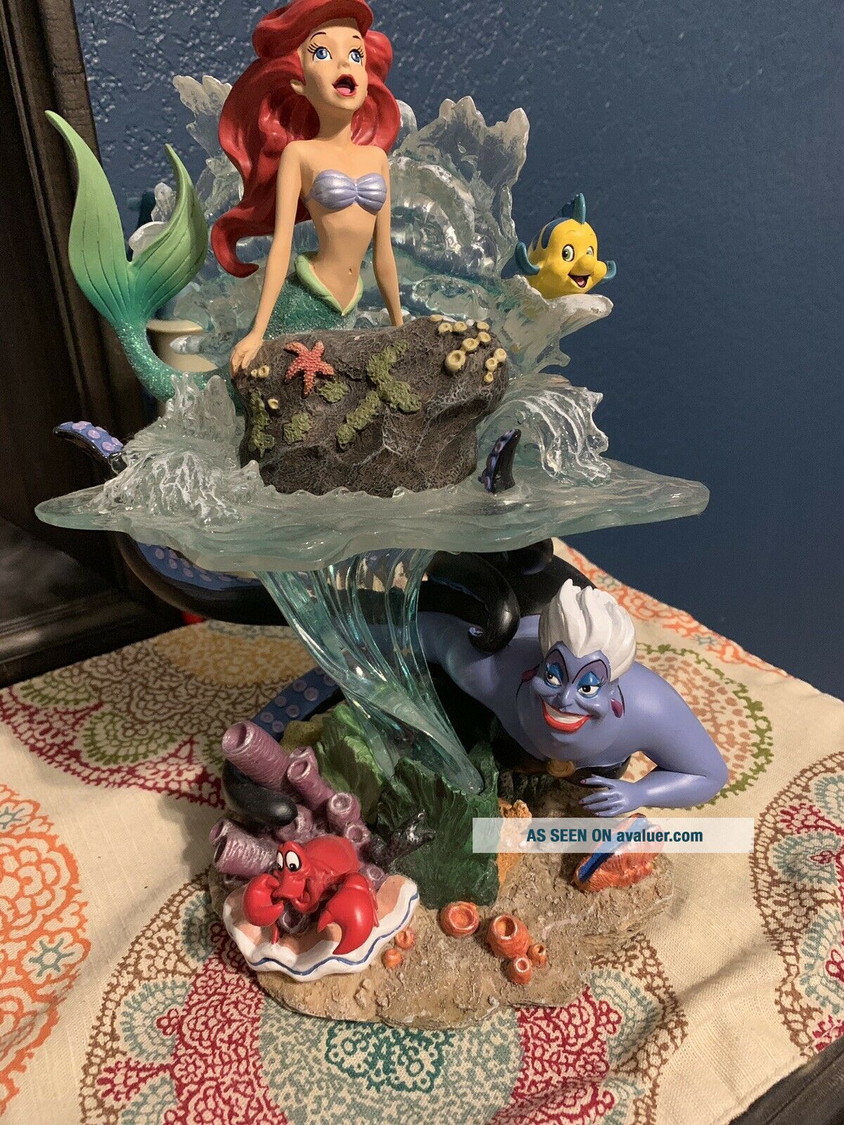 Disney The Little Mermaid Part Of Her World Ariel Sculpture Bradford ...