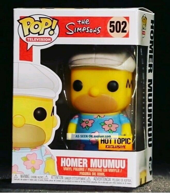 Funko Pop The Simpsons HOMER MUUMUU Hot Topic Exclusive | #3316417