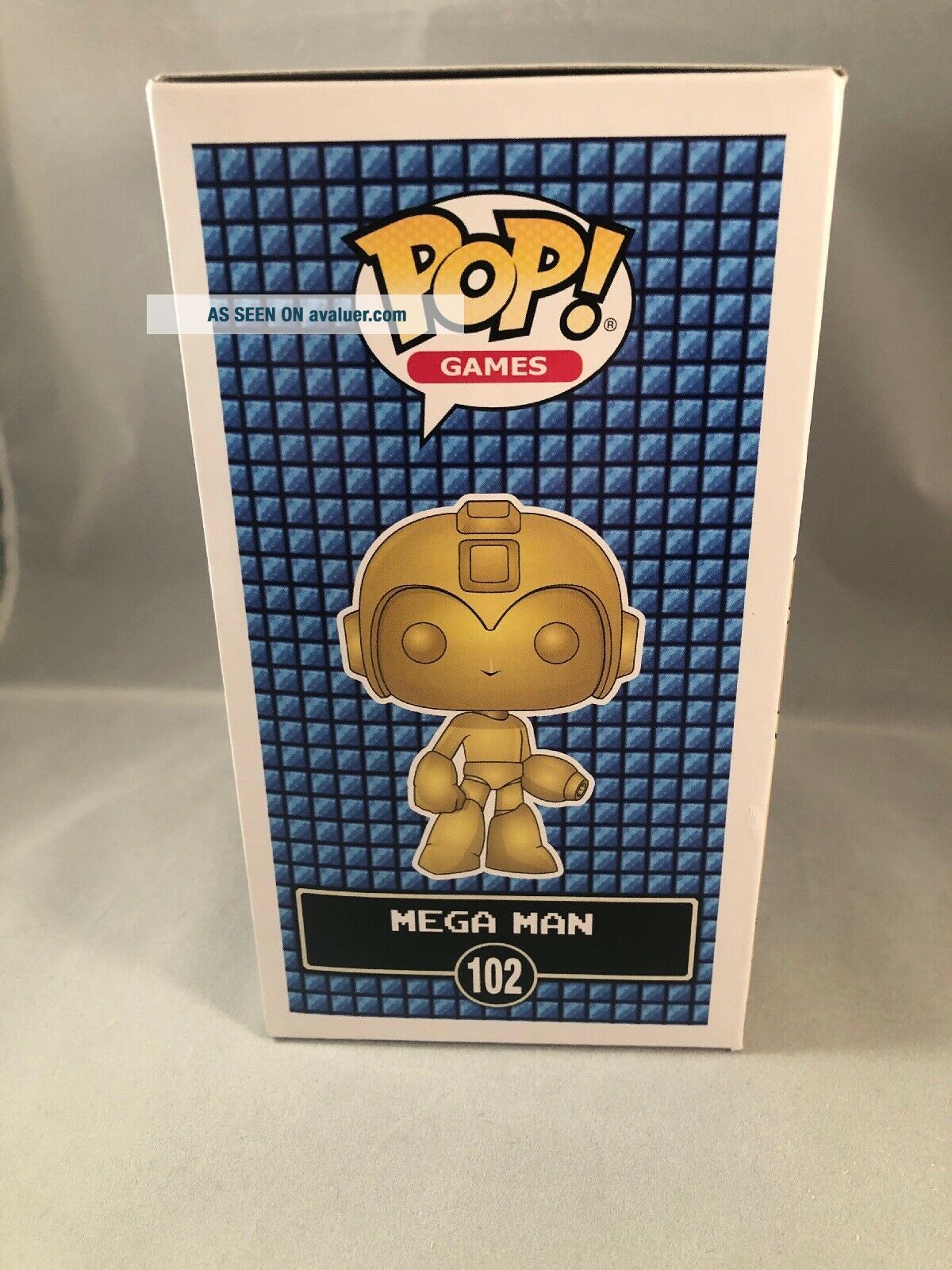 FUNKO POP GAMES MEGA MAN 102 GOLD MEGA MAN GAME STOP EXCLUSIVE | #3323393