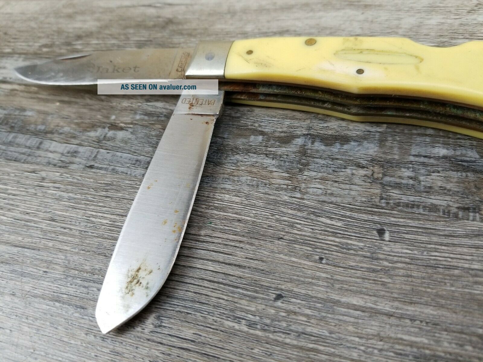 Camillus Yellow Jacket 2 Bld Double Lockback Knife | #3326486
