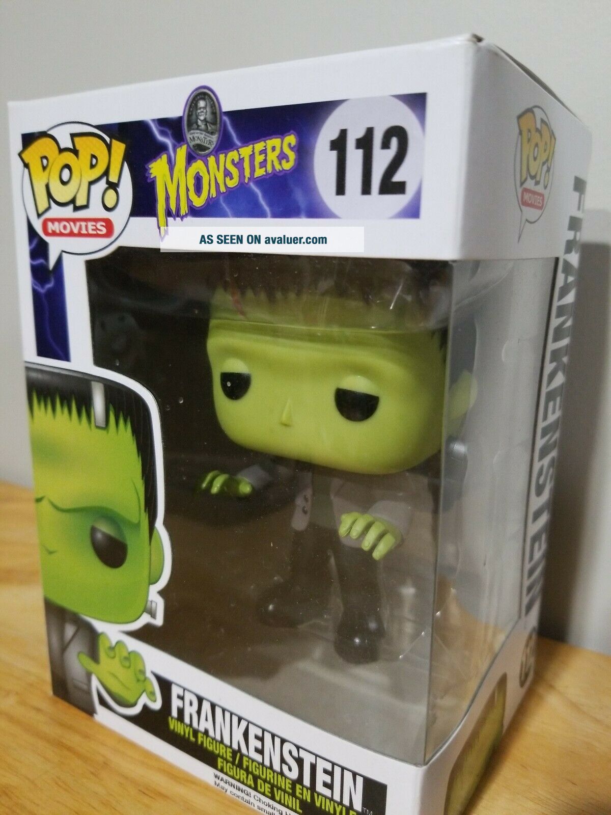 FUNKO POP FRANKENSTEIN 112 AND BRIDE OF FRANKENSTEIN 113 UNIVERSAL ...