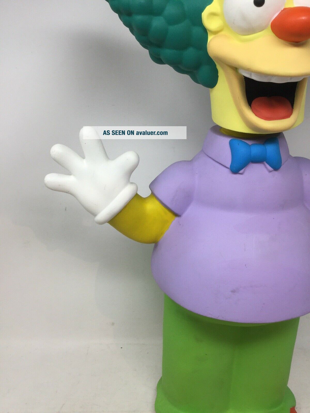2007 Funko The Simpsons Krusty The Clown Wacky Wobbler Large Coin Bank ...
