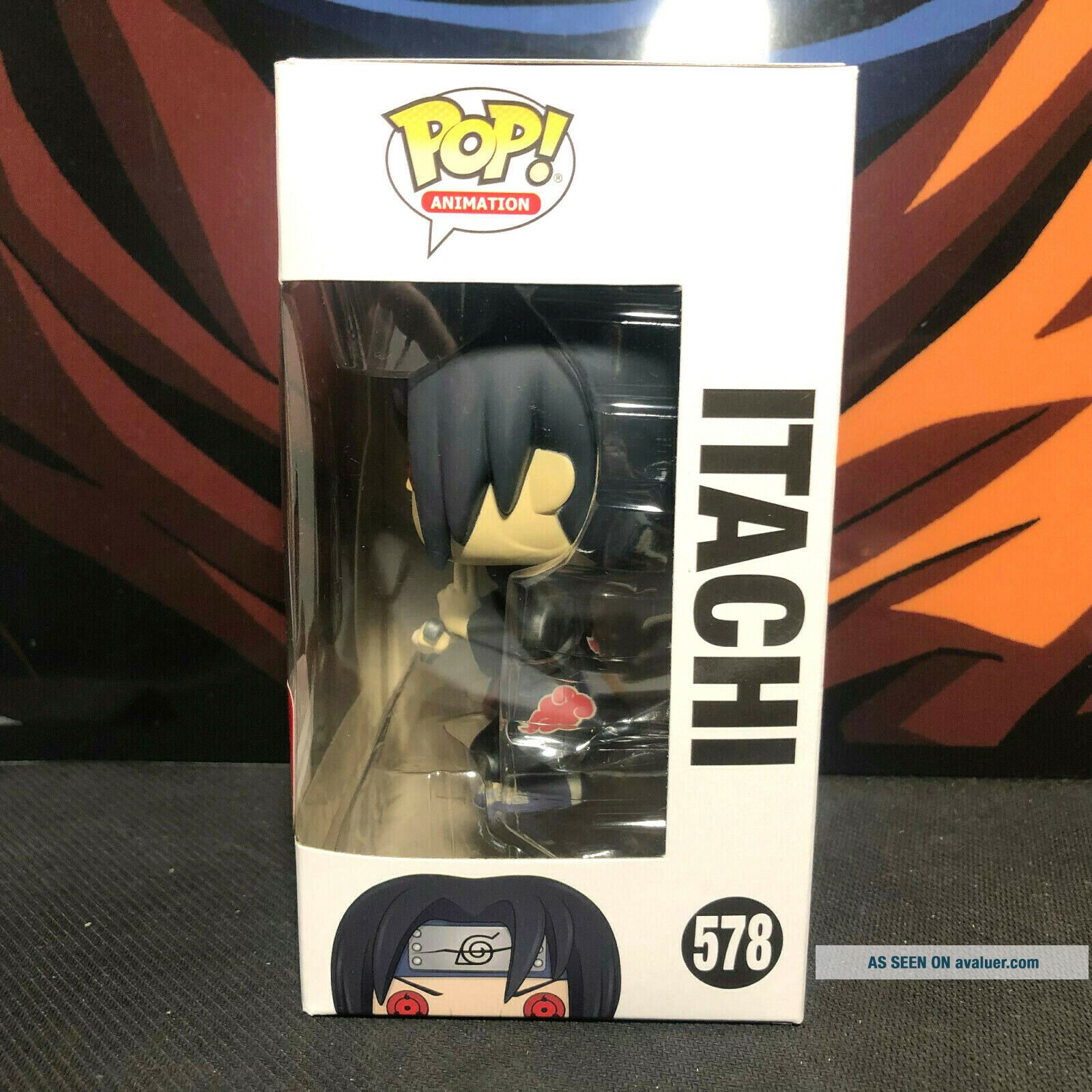 FUNKO POP NARUTO SHIPPUDEN ITACHI 578 AEC EXCLUSIVE | #3339544