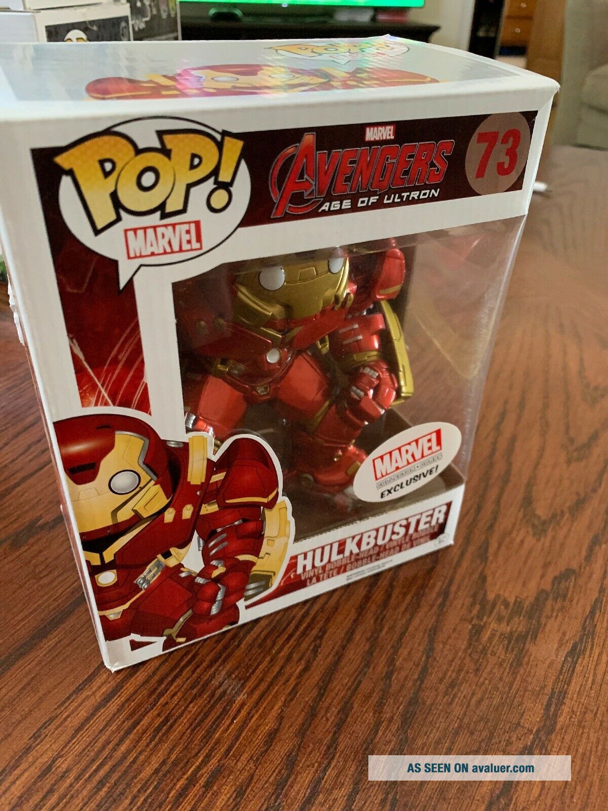 Funko Pop Marvel 73 Avengers Age Of Ultron MCC Exclusive Hulkbuster ...