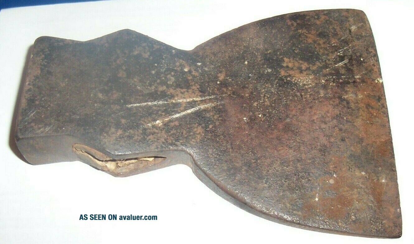 VINTAGE CRAFTSMAN LOGO HEWING HATCHET HEAD AX MADE IN USA 2Lb Head ...
