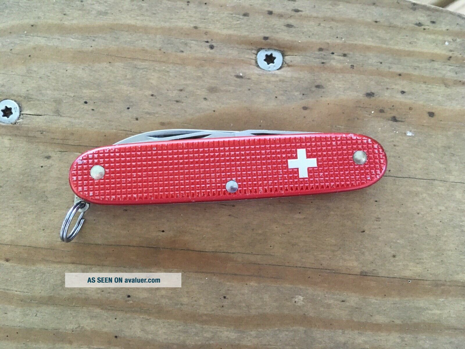 Victorinox Old Cross 93mm Red Alox Pioneer Swiss Army Knife | #3358143