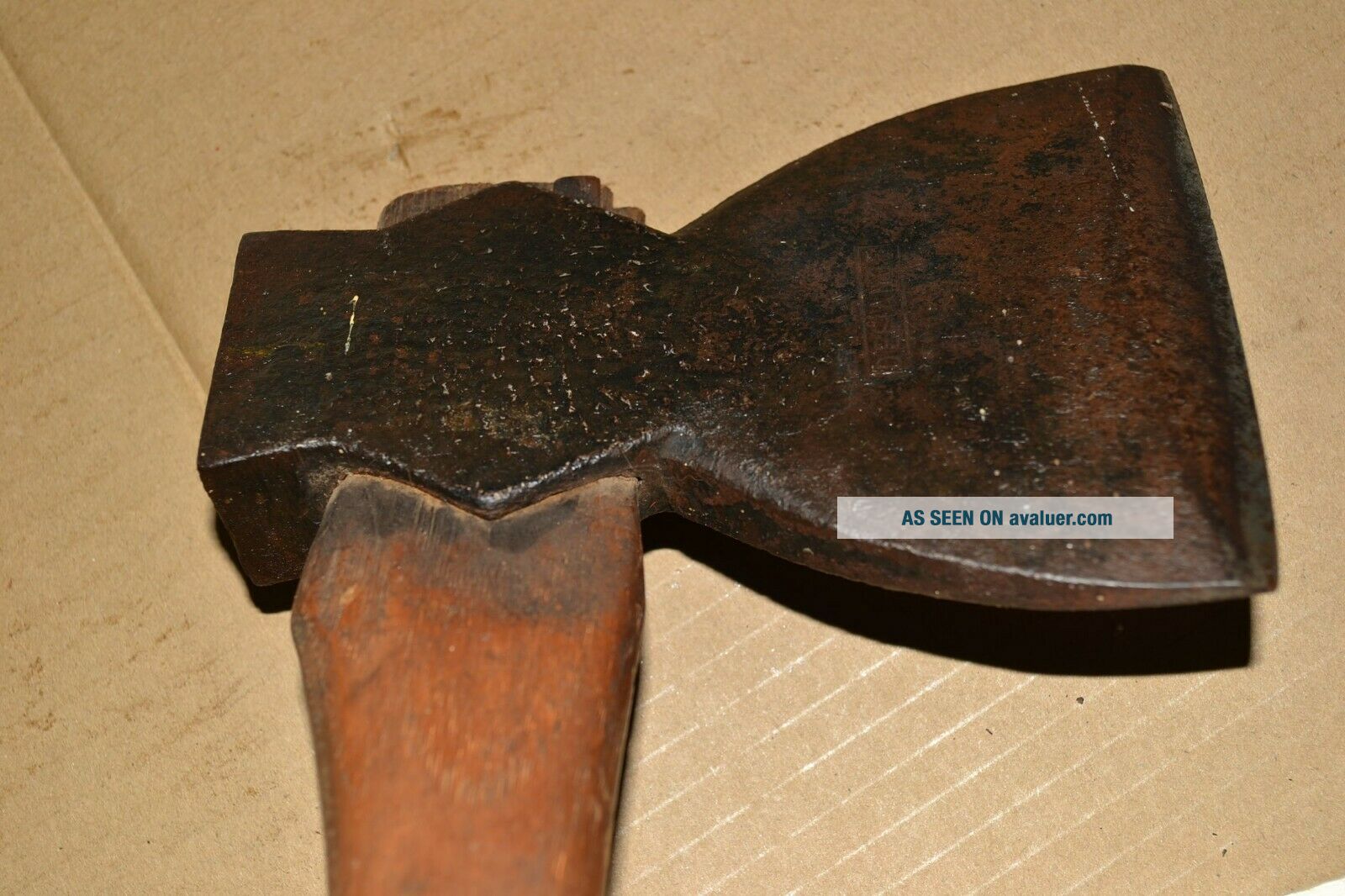 Antique/Vintage DEFIANCE Hewing Axe BROAD HEAD HATCHET Solid Tool 3 W ...