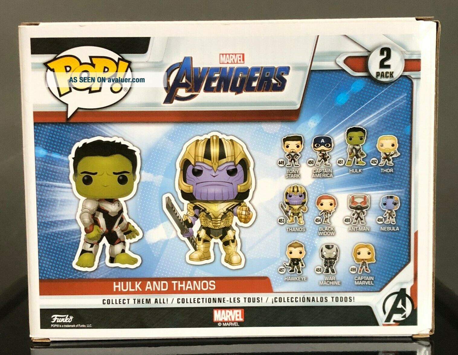 Funko Pop Hulk And Thanos 2 Pack Marvel Avengers - Barnes And Noble ...