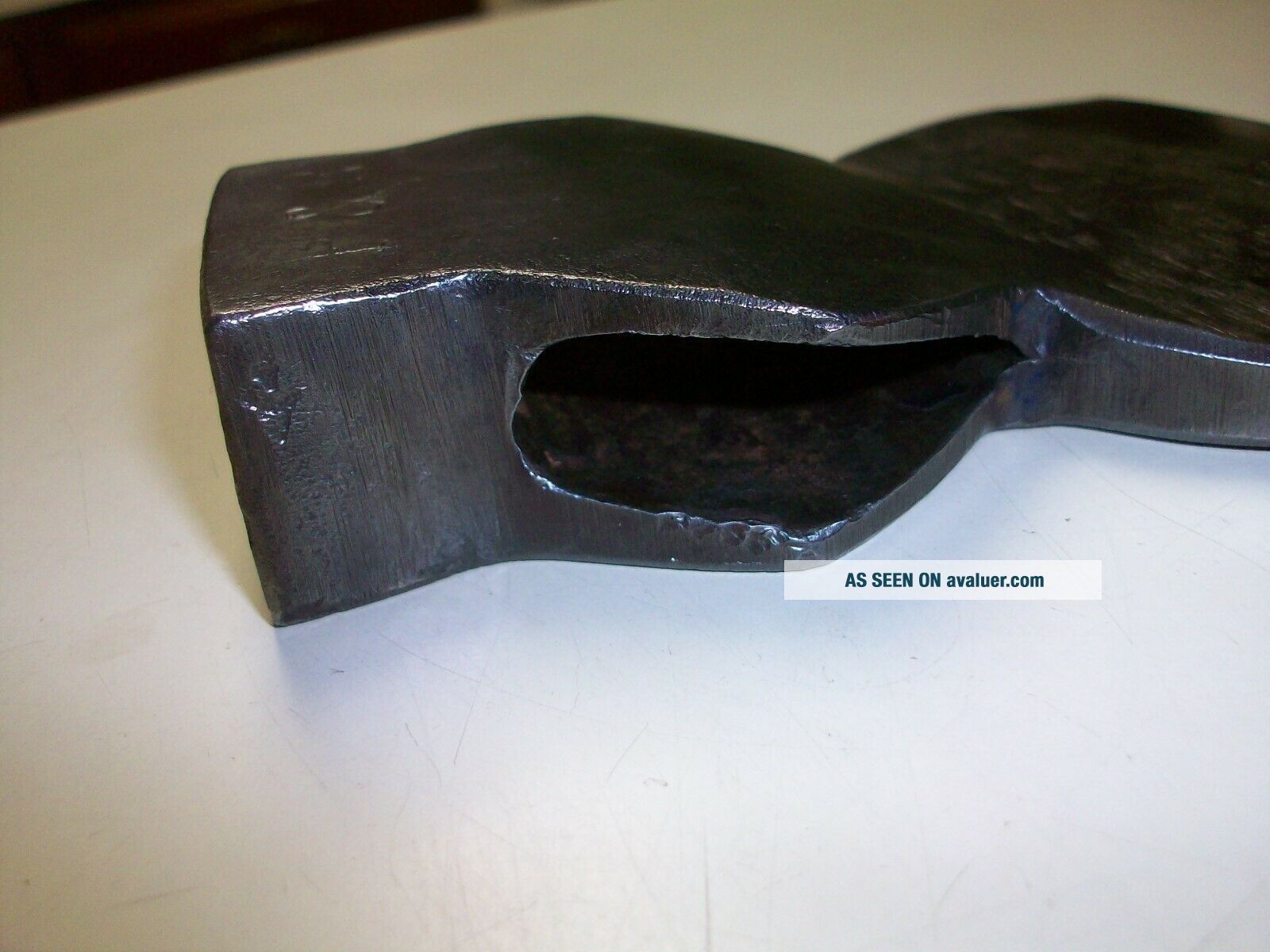 Vintage Wm. Beatty Chester, PA Cow Logo Hewing Hatchet Head Possible ...