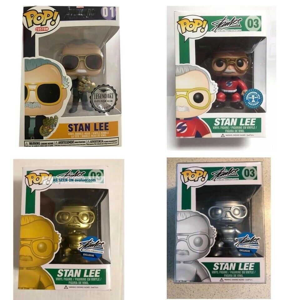 STAN LEE FUNKO POP STAN LEE GOLD 03 | #3394525