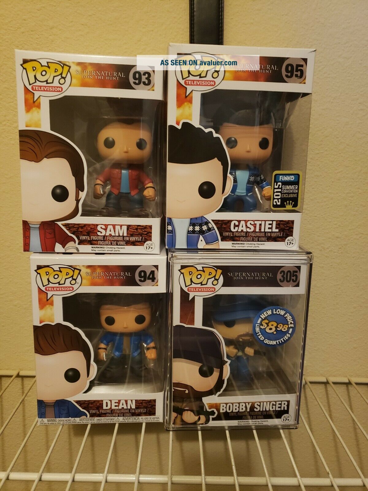 Supernatural Funko Pop Set | #3405301