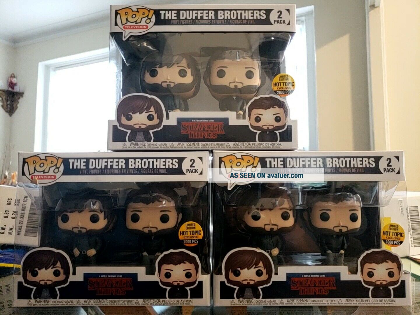 Funko Pop Stranger Things The Duffer Brothers 2 Pack Hot Topic ...
