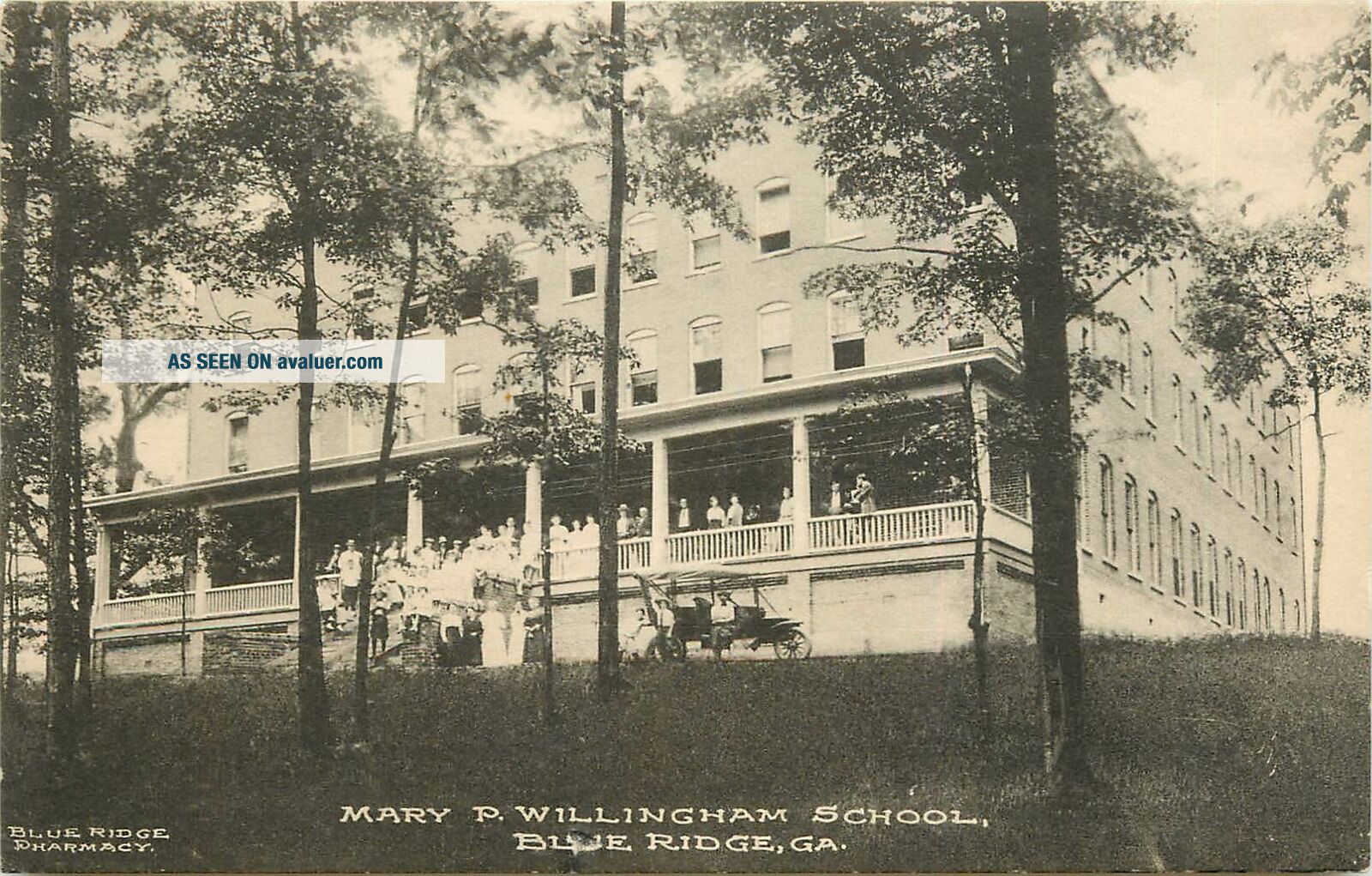 Georgia, GA, Blue Ridge, Mary P Willingham School 1910 ' S Albertype Co ...