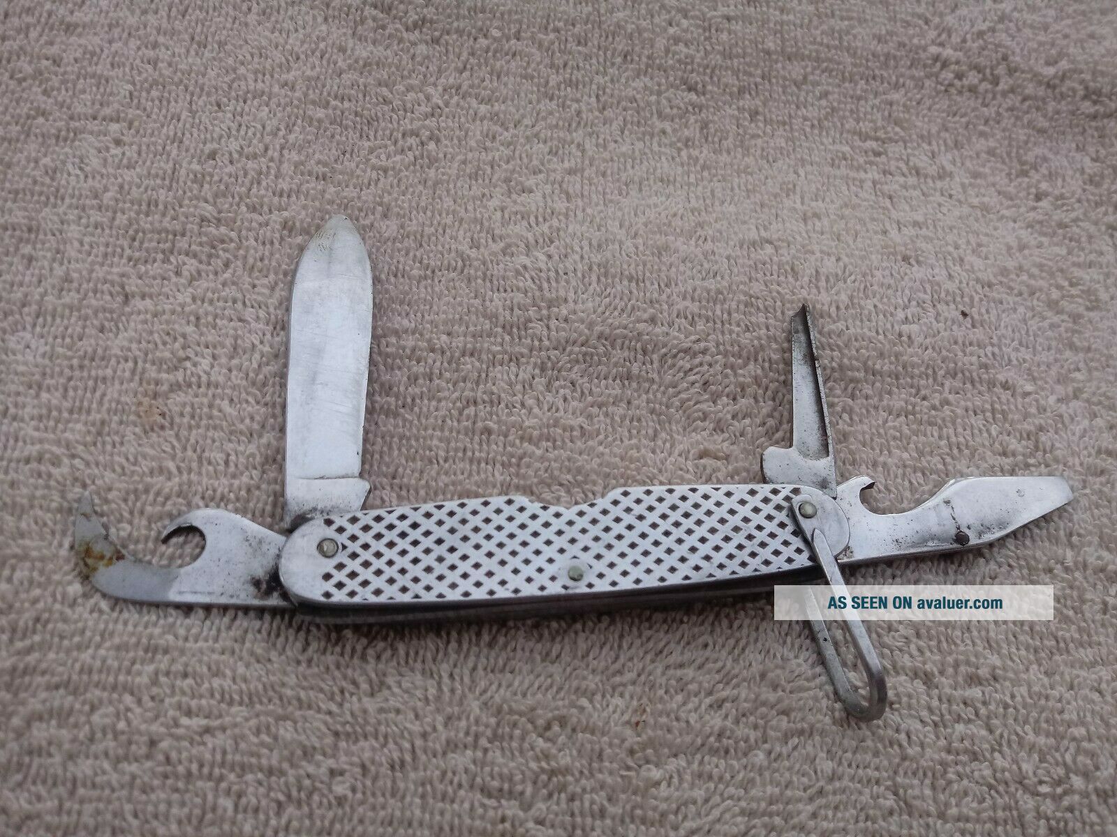 3. 5 Inch Silver Camillus (USA) US Military Issue Folding Pocket Knife ...