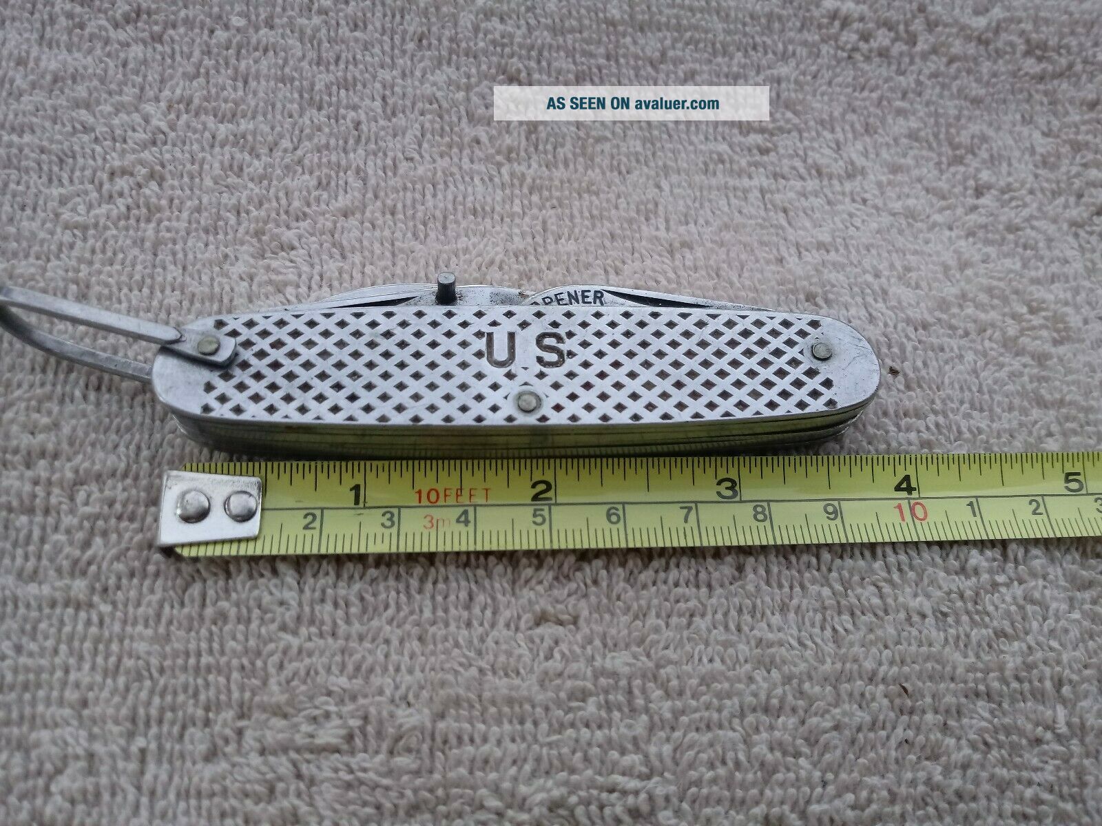 3. 5 Inch Silver Camillus (USA) US Military Issue Folding Pocket Knife ...