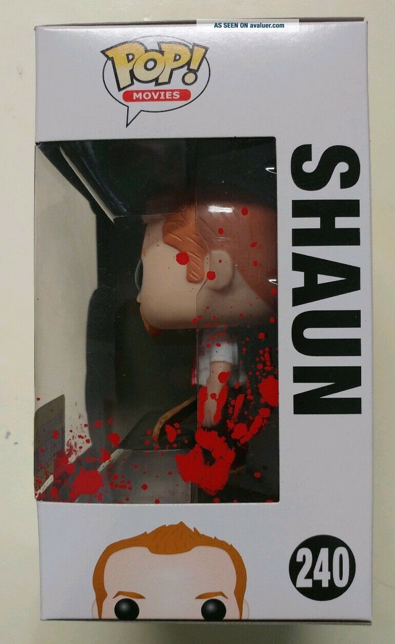 Shaun (Bloody) 240 Funko Pop Movies Shaun Of The Dead Entertainment ...