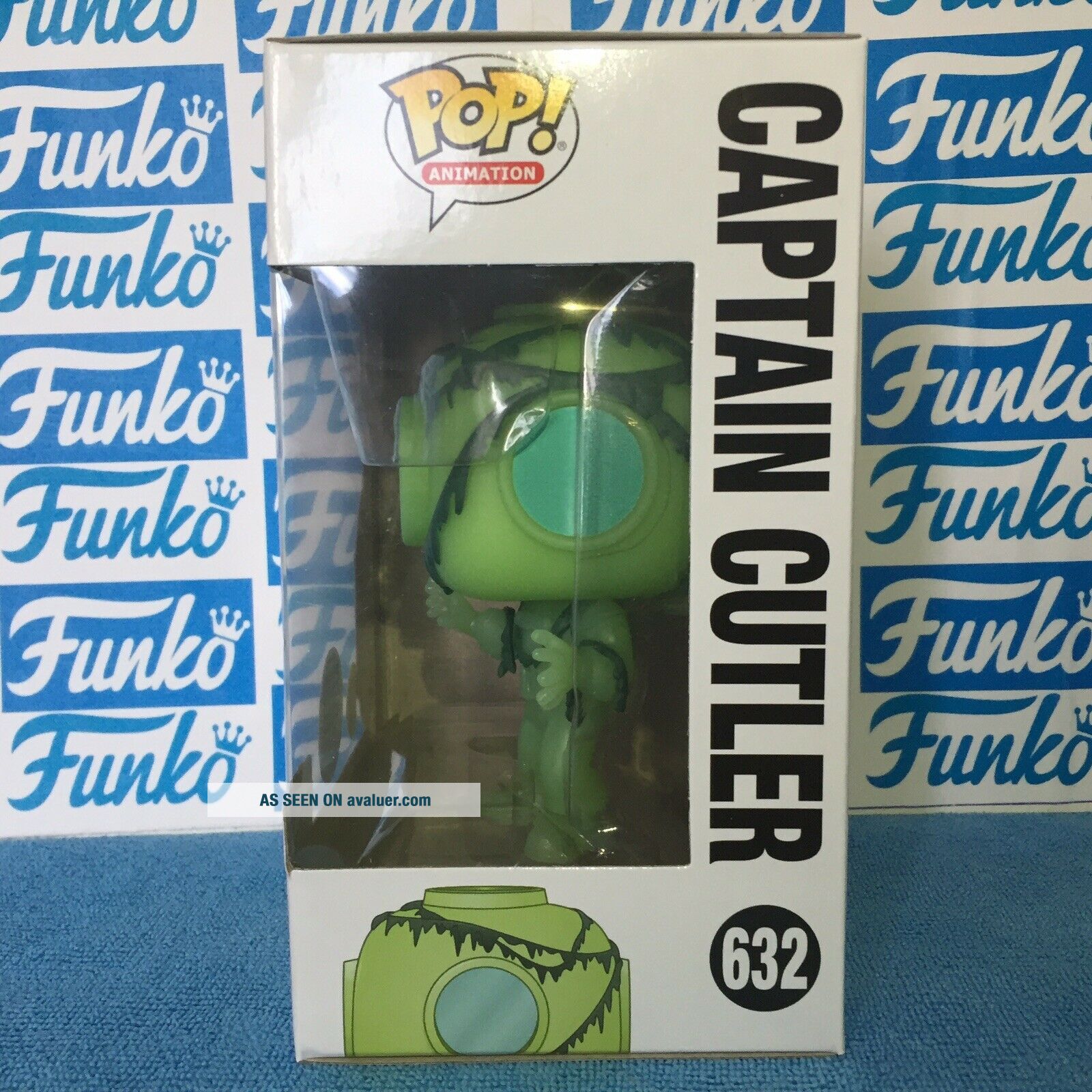 Funko Pop Captain Cutler Glow 632 Funko Shop Exclusive In Pop Protector ...