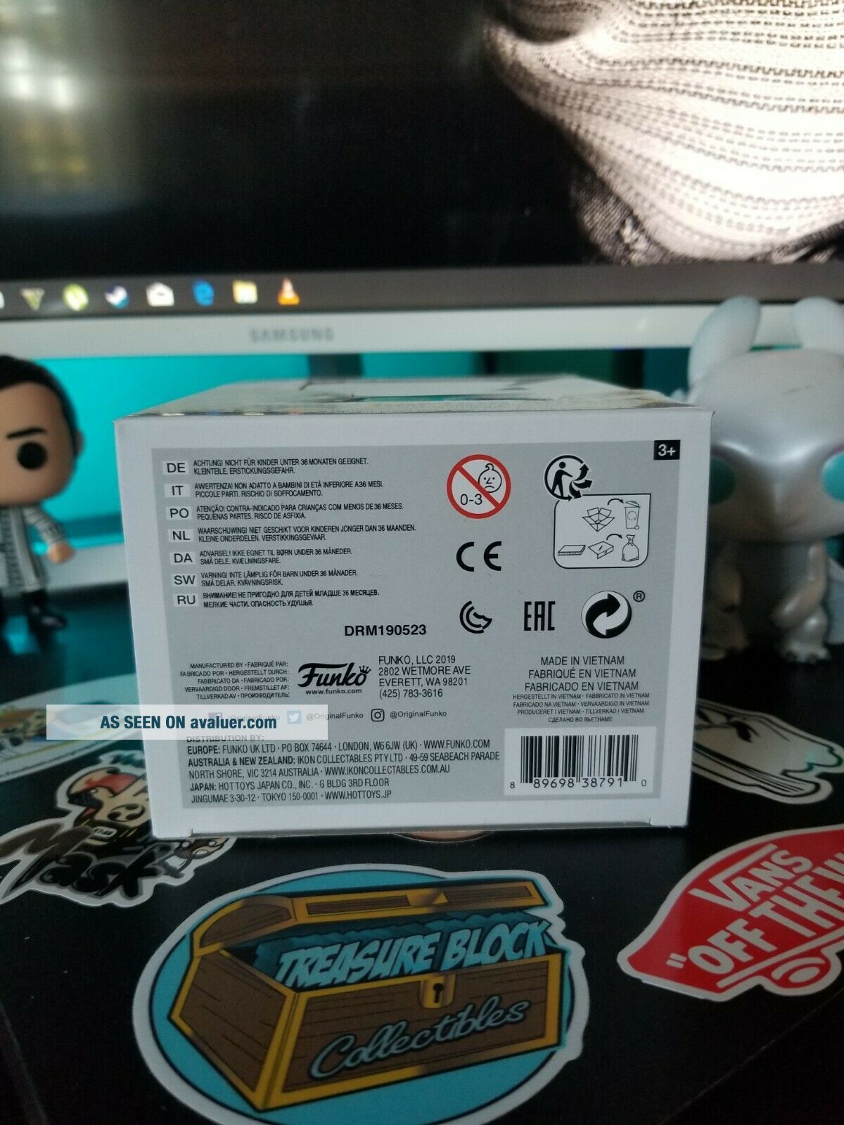 Funko Pop Captain Cutler Glow GITD Scooby Doo Funko Shop Exclusive 632 ...