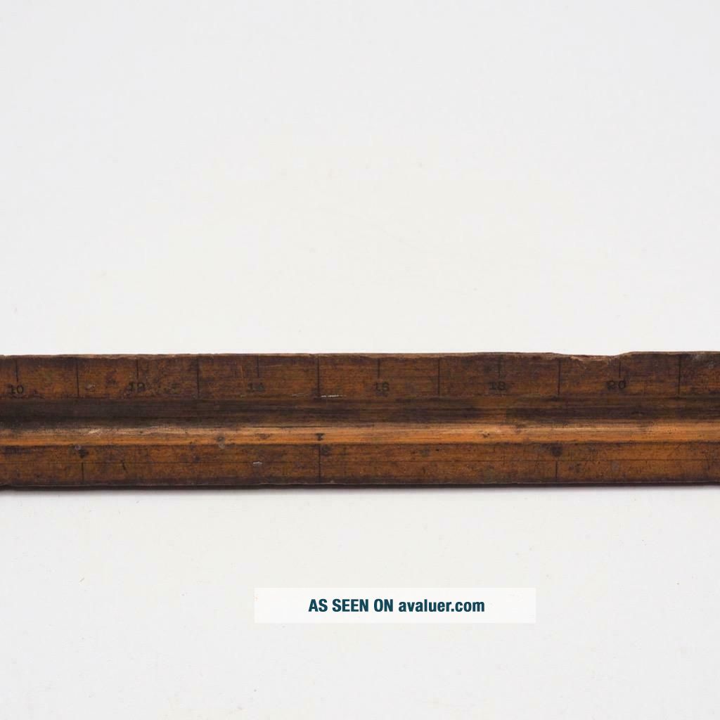 Vintage Wm. E Stieren Pittsburgh Triangular Engineering Scale Ruler ...
