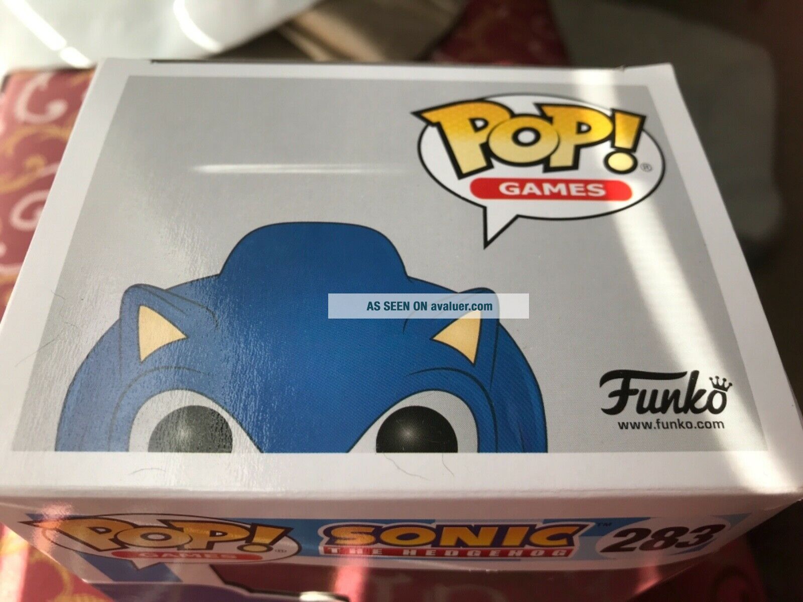 Funko Pop Sonic With Ring GITD 283 Glow In The Dark Toy Pop Protector ...