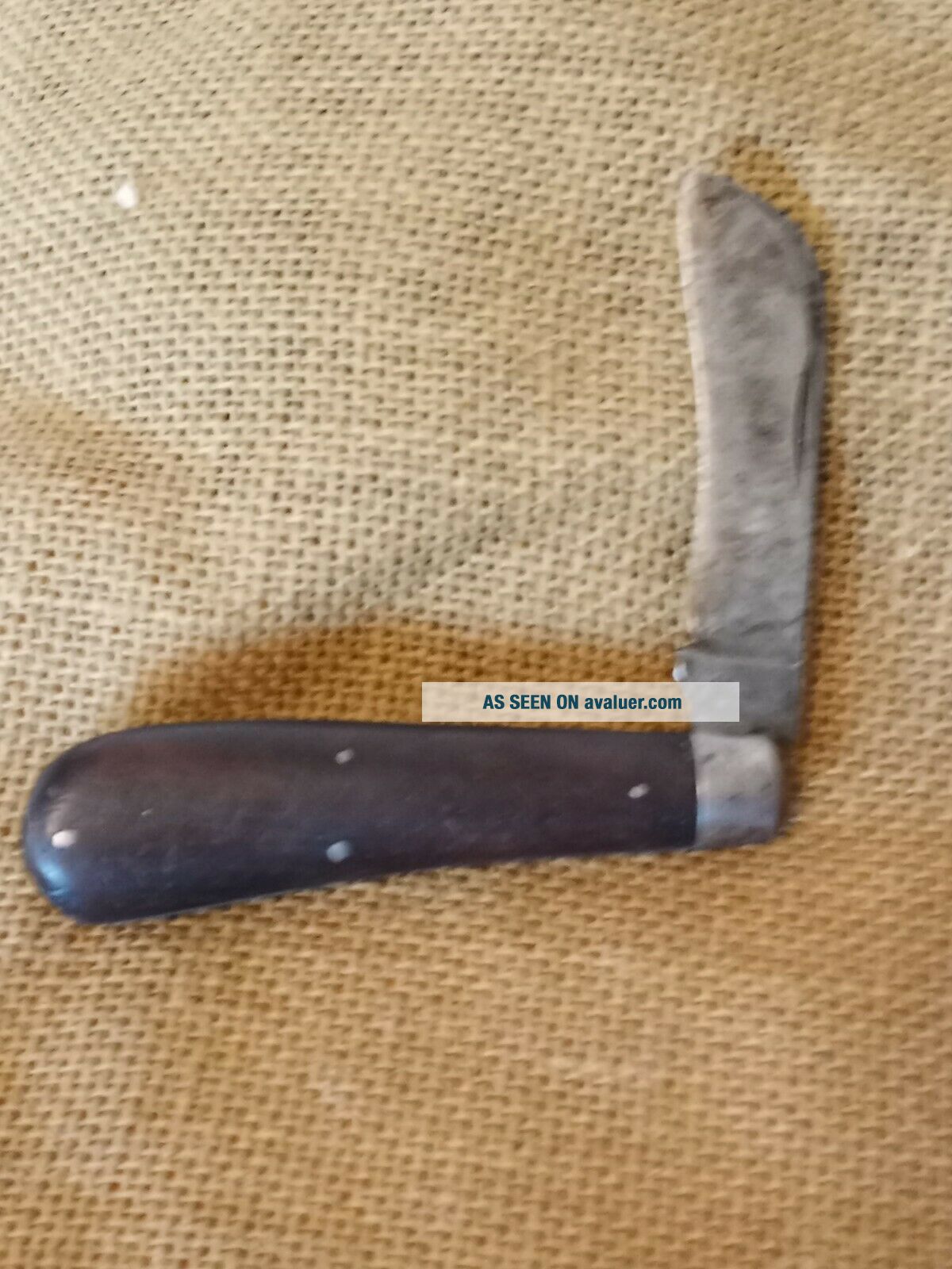 Antique Valley Forge Cutlery Co Folding Hawkbill Knife | #3434017