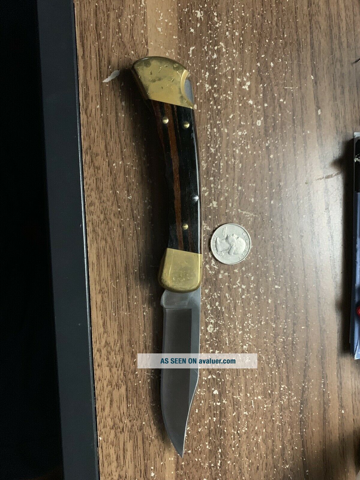 Vintage Buck Knife, 110 With Case | #3435359