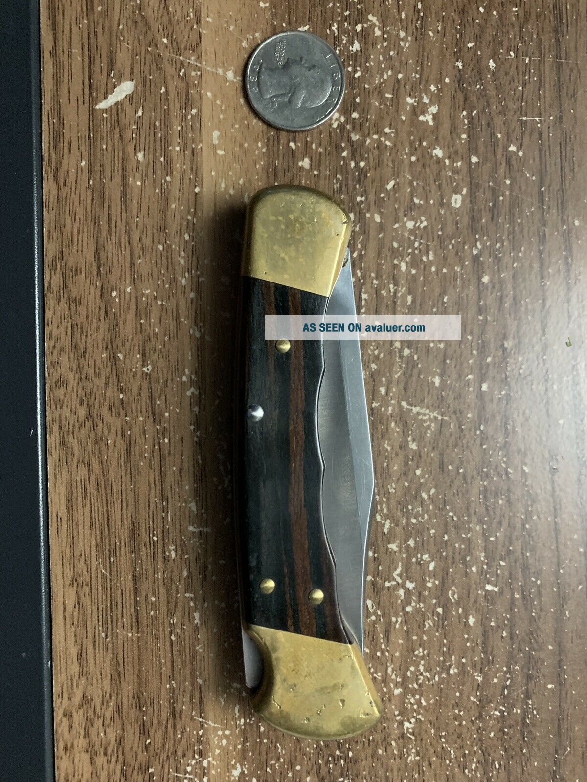 Vintage Buck Knife, 110 With Case | #3435359