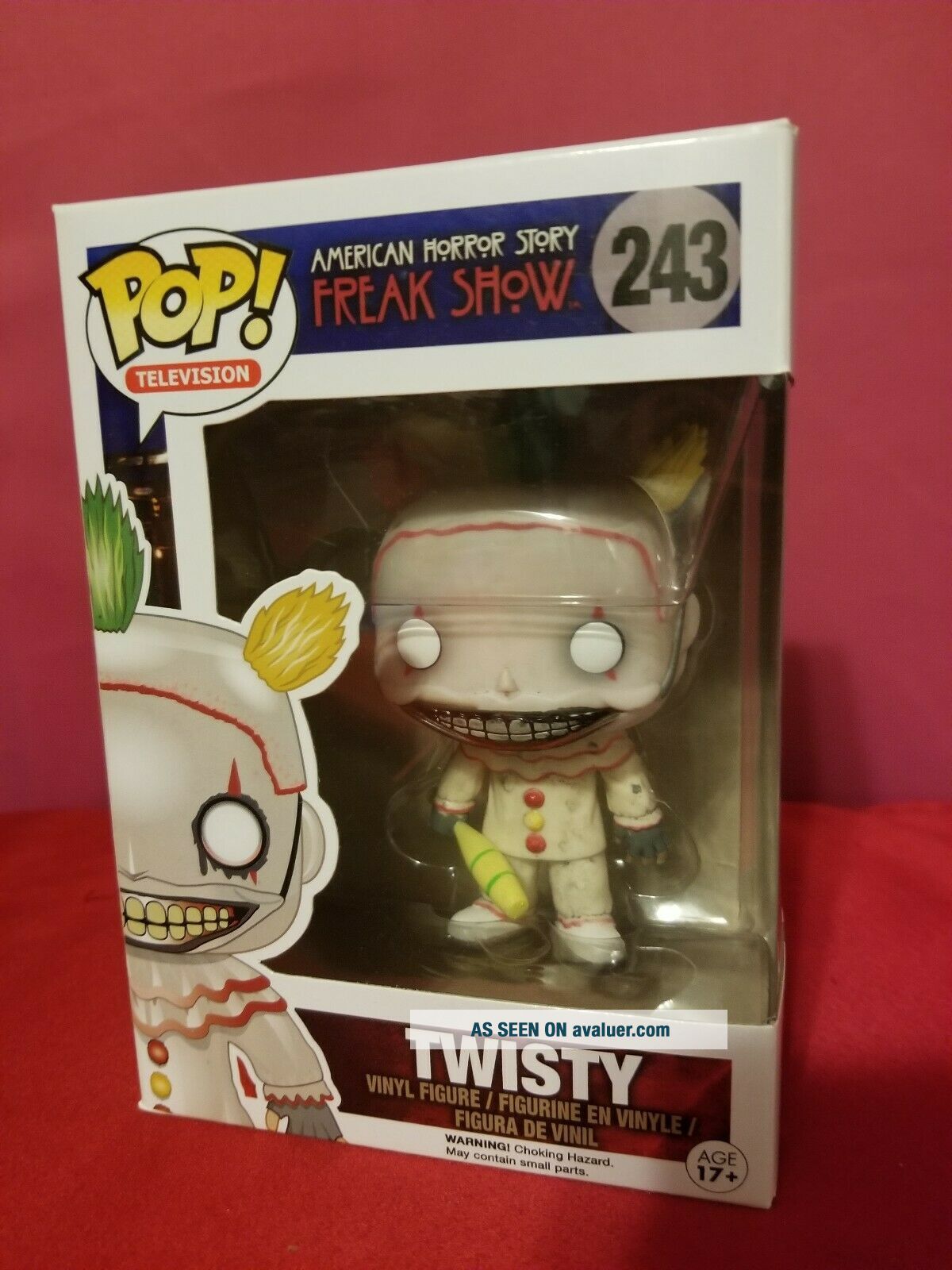 Funko POP American Horror Story Freak Show Twisty The Clown 243 Rare ...
